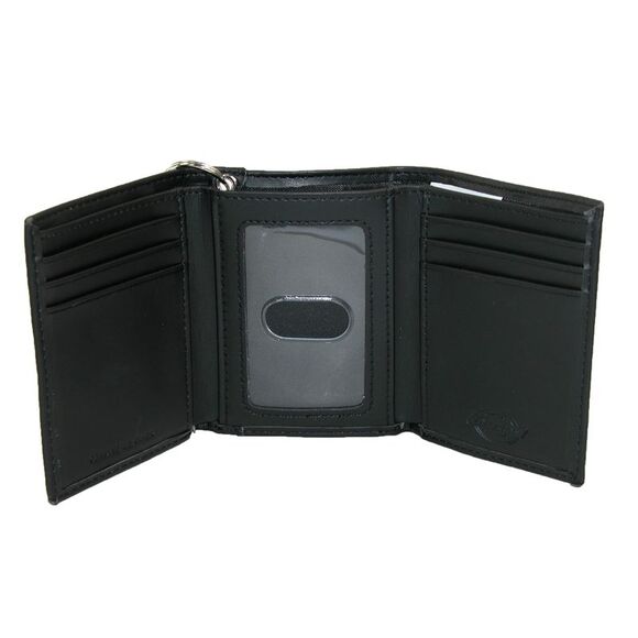 Dickies | Bags | Dickies Mens Leather Trifold Chain Wallet | Poshmark
